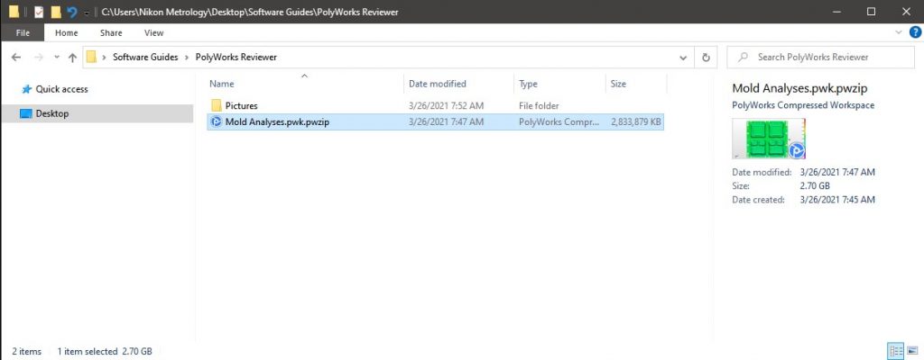 PolyWorks Reviewer User Guide Tutorial - Haven Metrology