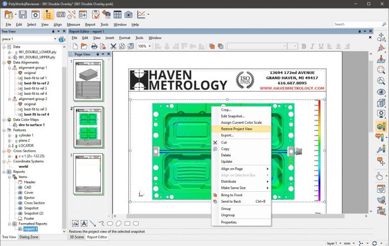PolyWorks Reviewer User Guide Tutorial - Haven Metrology