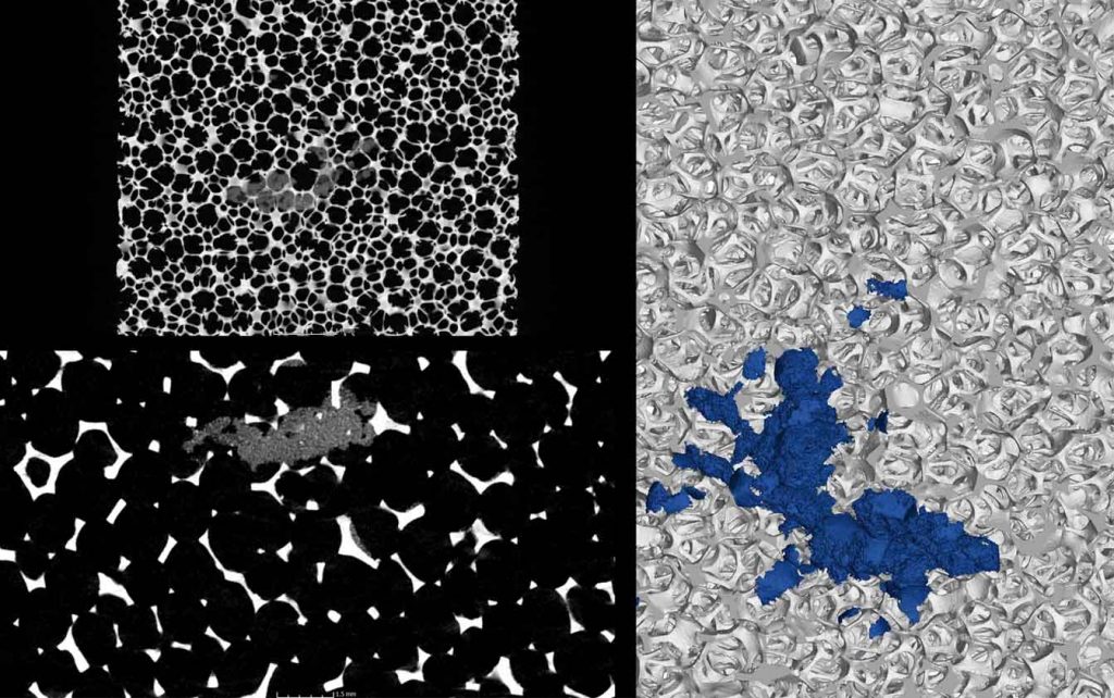 Industrial X-Ray & CT of Metal Foam - Helical - Haven Metrology