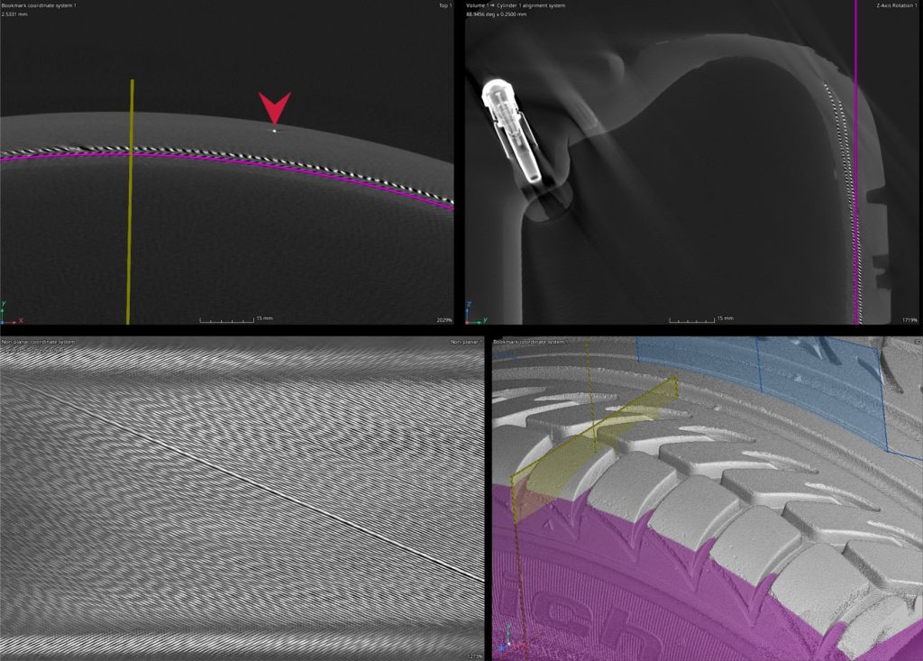 Industrial CT Scan of 26" Tire Assembly - Haven Metrology