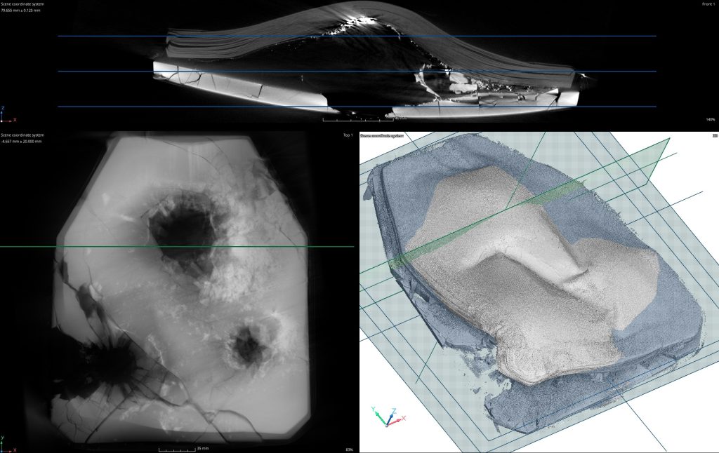 Pre to Post Test CT Evaluation of Armor Plate - Haven Metrology