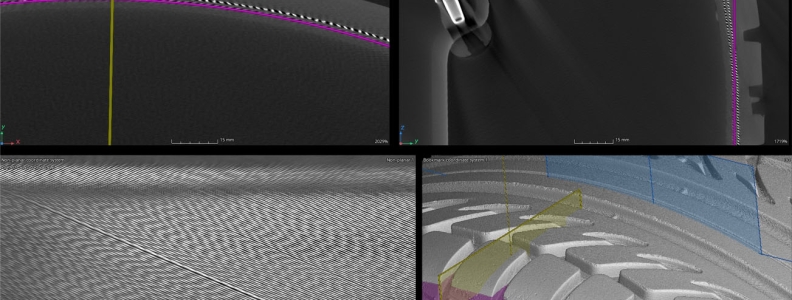 Industrial CT Scan of 26" Tire Assembly - Haven Metrology